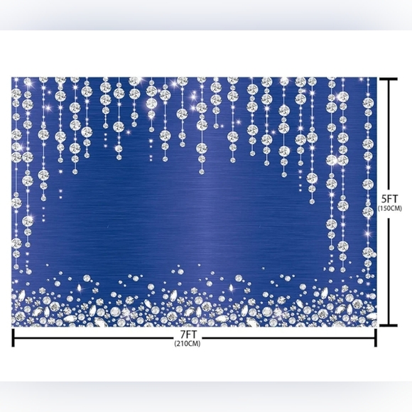 Sendy | Party Supplies | Glitter Diamond Photo Backdrop | Poshmark